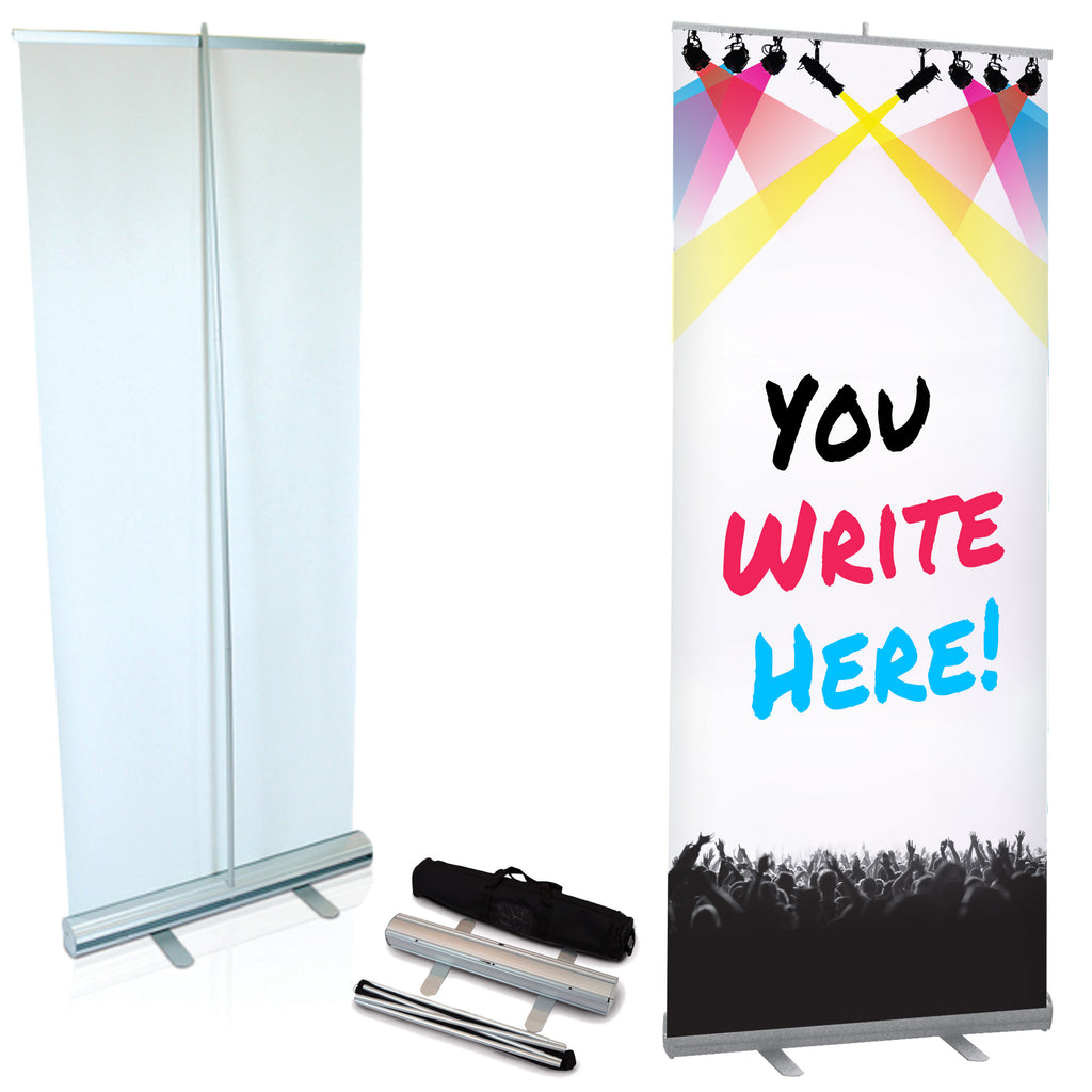 Dry Erase Pop Up Banner - Retractable White Board Display | Write It ...